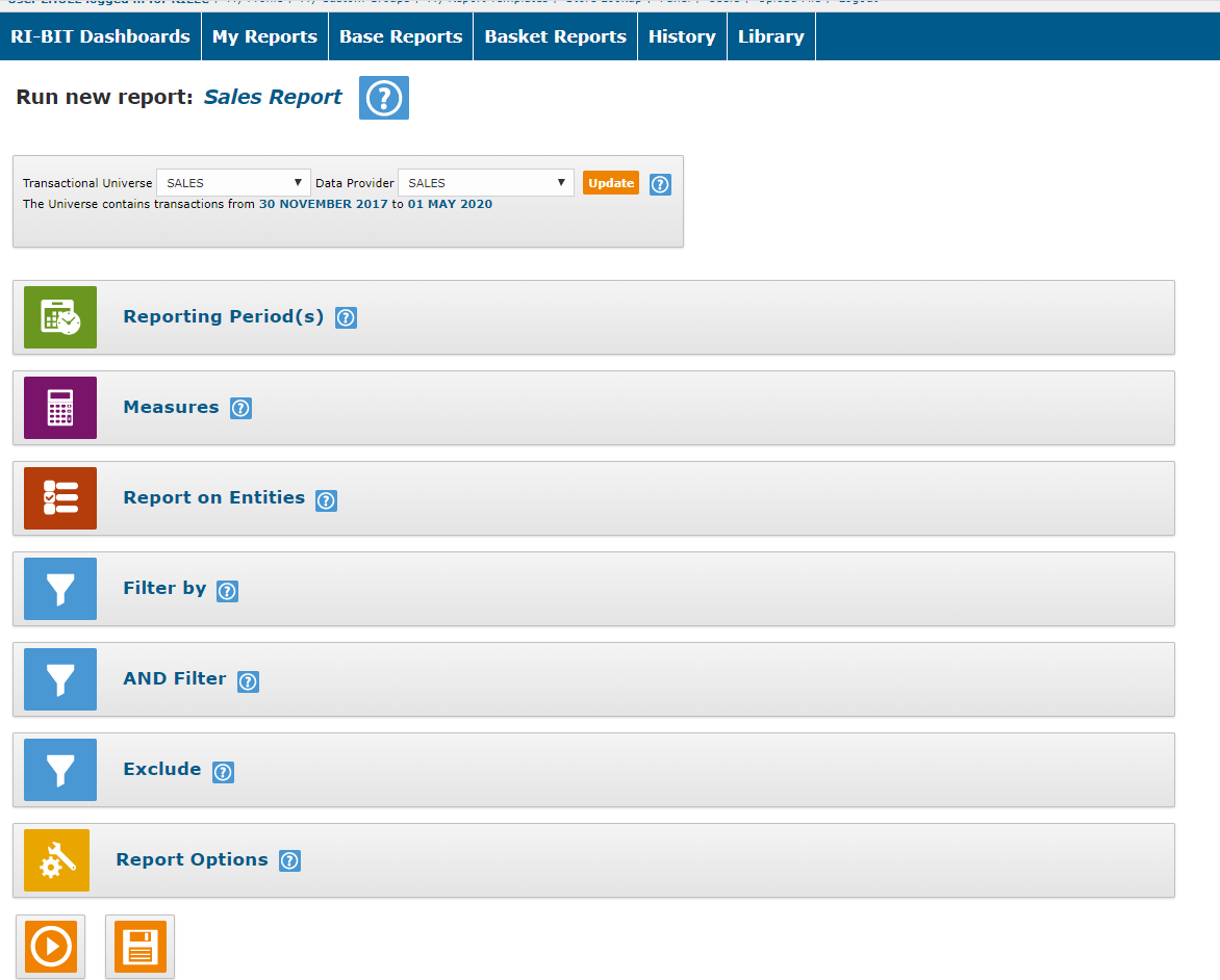 How to Run a Sales Report (Gold Suppliers) – Front End Insights