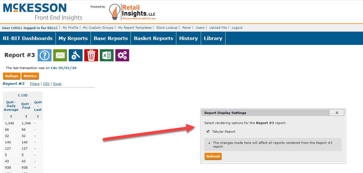 Report Menu Buttons for Completed Reports (Gold Suppliers) – Front End ...